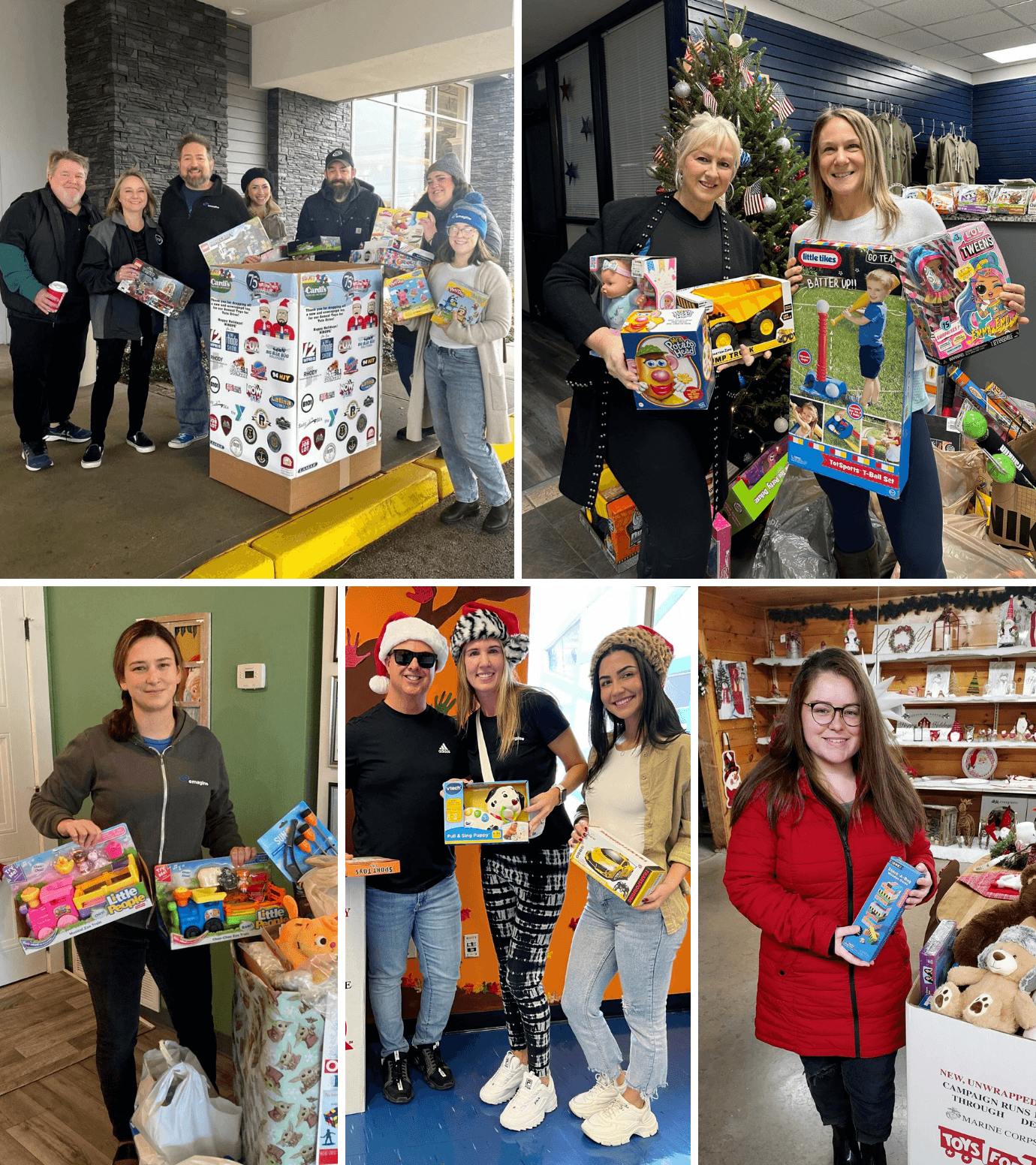 emagine Donates to Toys for Tots | emagineHealth